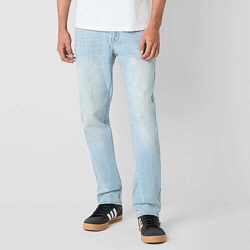 Click here for Arizona Mens 90s Straight Fit Jean  38 32  Blue prices
