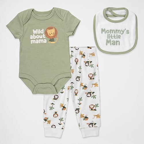 Click here for Baby Essentials Baby Boys 3-pc. Pant Set  6 Months... prices