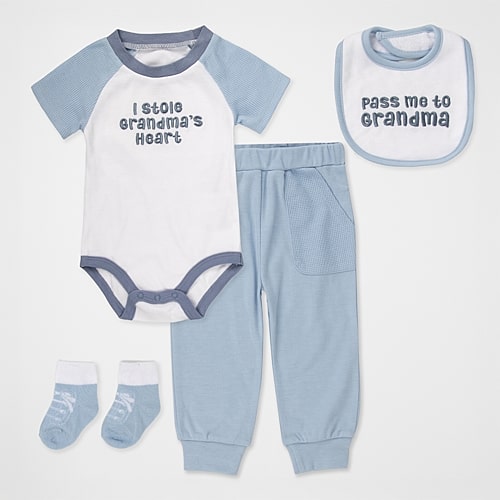 Click here for Baby Essentials Baby Boys 4-pc. Pant Set  3 Months... prices