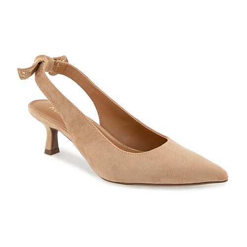 Click here for Womens Kensie Olympia Slingback Kitten Heels prices