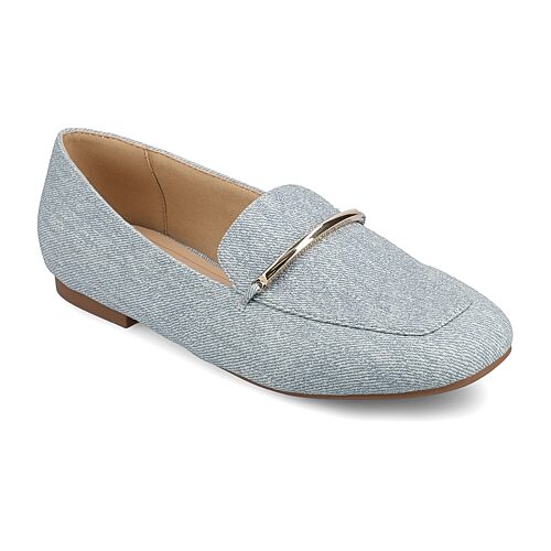 Click here for Journee Collection Wrenn Womens Moc Closed Toe Loa... prices