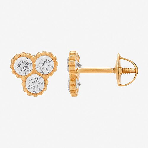 Click here for Limited Quantities! White Cubic Zirconia 14K Gold... prices