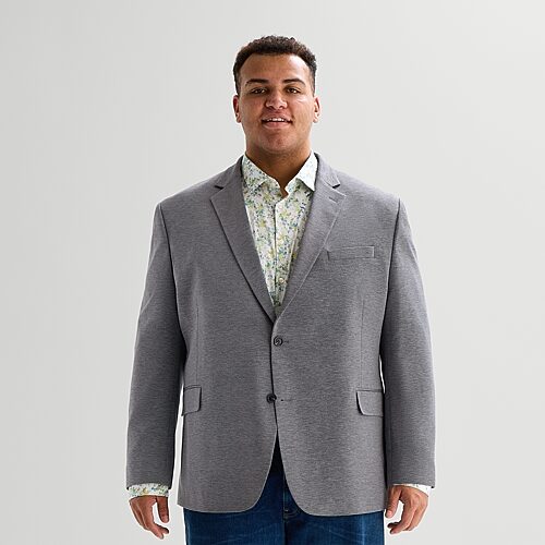 Click here for J. Ferrar 360 Stretch Knit Texture Mens Big and Ta... prices