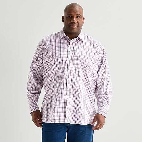 Click here for Stafford Mens Long Sleeve Regular Fit Big and Tall... prices