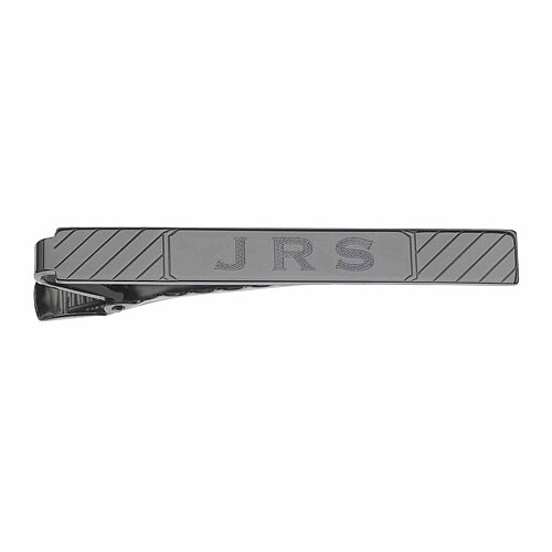 Click here for Personalized Diagonal Line Patterned Tie Bar  One... prices