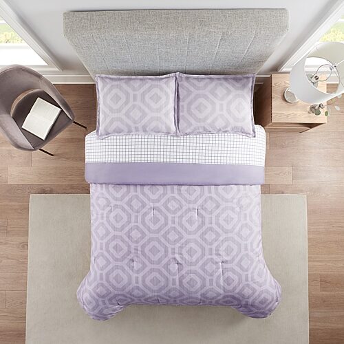 Click here for Serta Skyler Complete Bedding Set with Sheets  One... prices