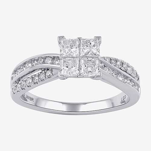 Click here for (G / I1) Womens 1 CT. T.W. Lab Grown White Diamond... prices