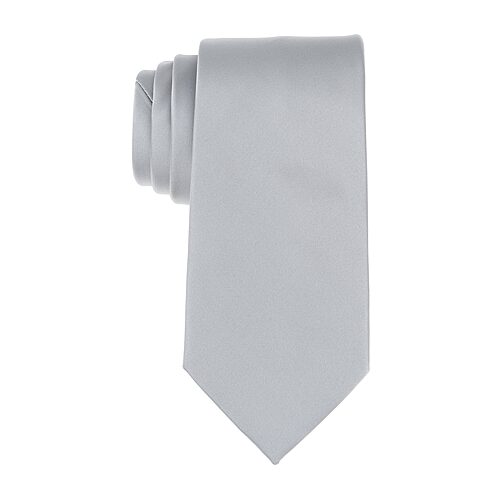 Click here for Stafford Satin Solid Tie  One Size  Gray prices