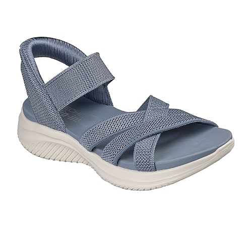 Click here for Skechers Womens Ultra Flex 3.0 Strap Sandals  8 Me... prices