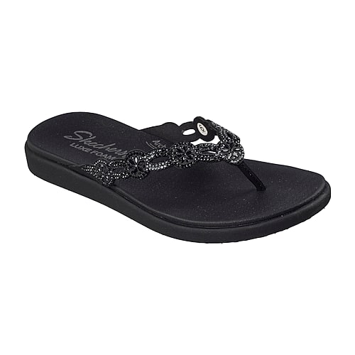 Click here for Skechers Womens Meditation Lux Flip-Flops  8 Mediu... prices