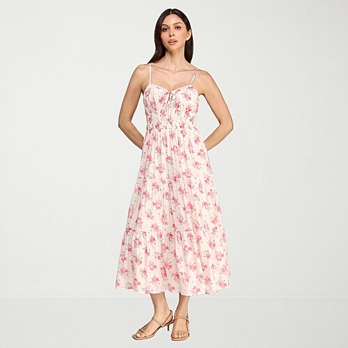 Click here for Trixxi Womens Juniors Midi Sweetheart Neck Sleevel... prices