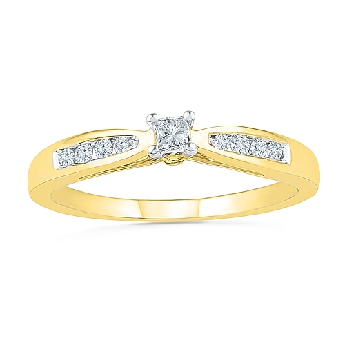 Click here for Promise My Love Womens 1/5 CT. Natural White Diamo... prices