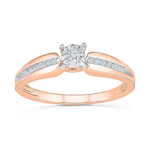 Click here for Promise My Love Womens 1/8 CT. T.W. Natural White... prices