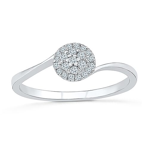 Click here for Promise My Love Womens 1/8 CT. T.W. Natural White... prices