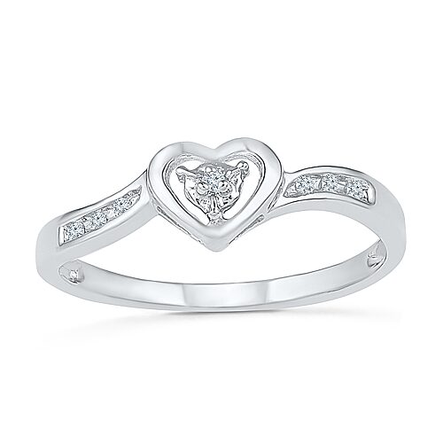 Click here for Promise My Love Womens Diamond Accent Natural Whit... prices