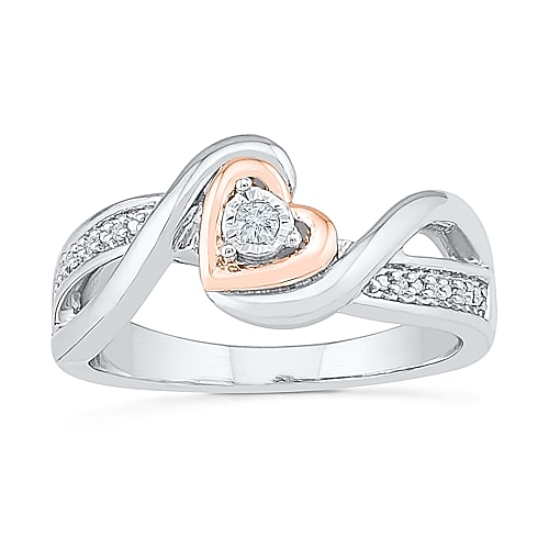 Click here for Promise My Love Womens Diamond Accent Natural Whit... prices