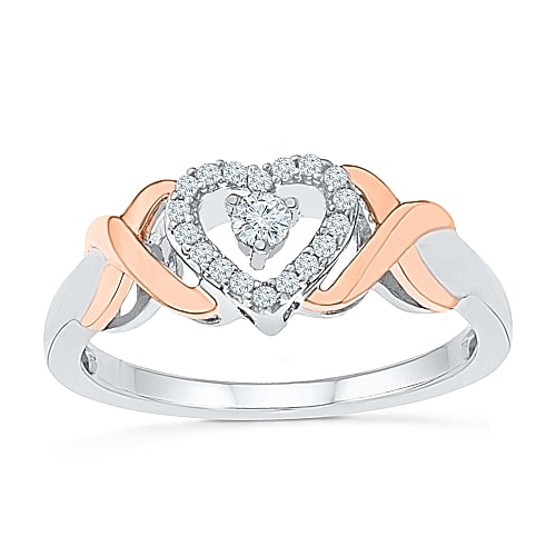 Click here for Promise My Love Womens 1/6 CT. T.W. Natural White... prices