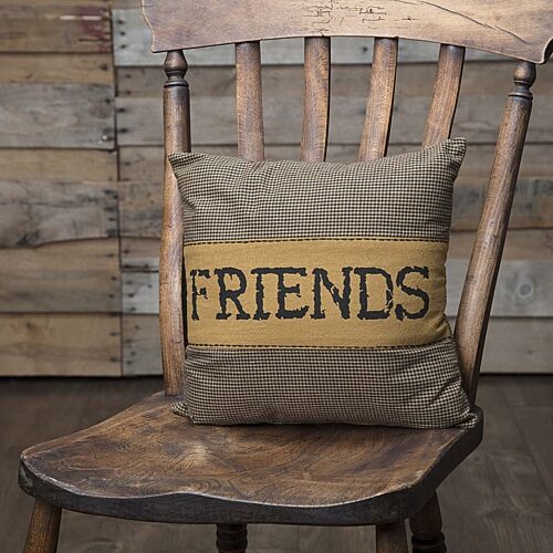 Click here for VHC Brands Settlement 12x12 Throw Pillow  One Size... prices
