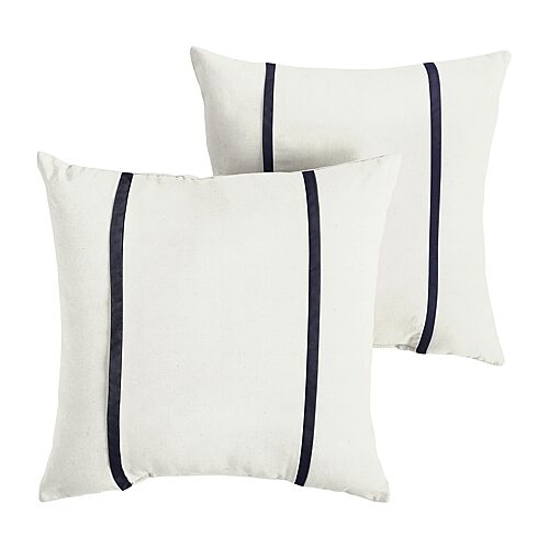 Click here for Mozaic Company Sunbrella Canvas Natural Pillow Dou... prices