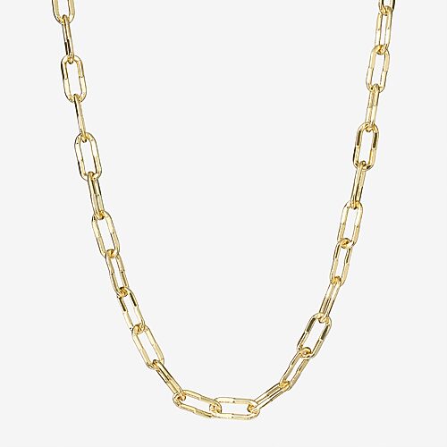 Click here for Silver Reflections Womens 14K Gold Over Brass 18 I... prices
