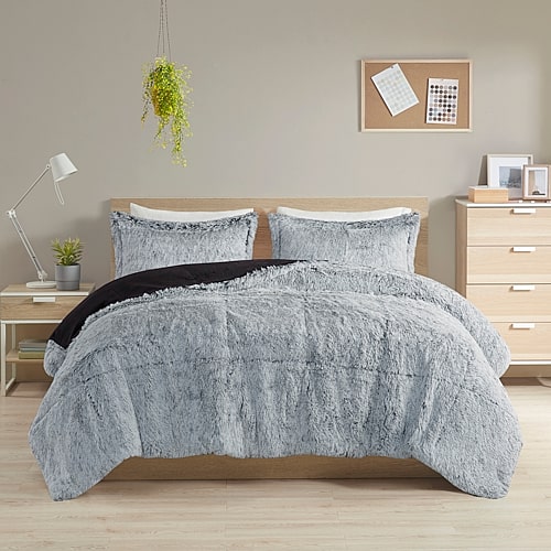 Click here for Intelligent Design Malea Shaggy Faux-Fur 3-Pc. Com... prices