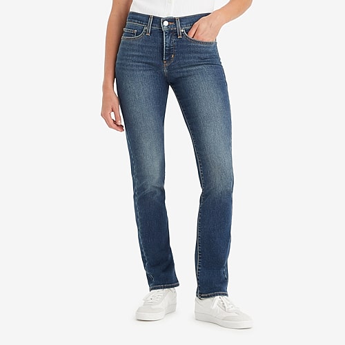 Click here for Levis Womens Mid Rise 314 Shaping Staight Jeans  3... prices