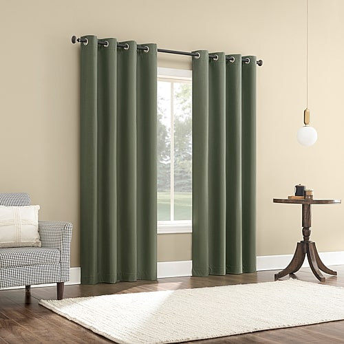 Click here for Sun Zero Atmosphere Grommet Top 100 Blackout Singl... prices