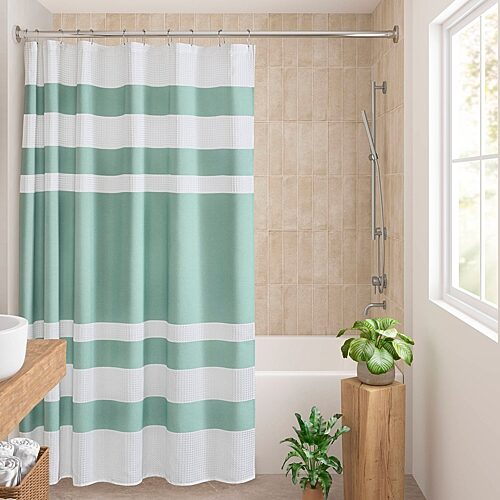 Click here for Madison Park Spa Waffle 3M-Scotchgard Shower Curta... prices