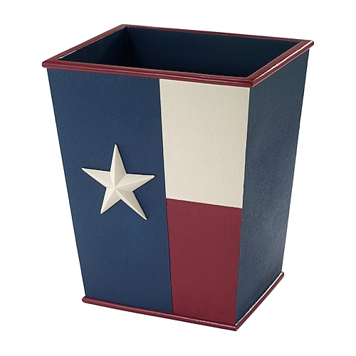 Click here for Avanti Texas Flag Wastebasket prices