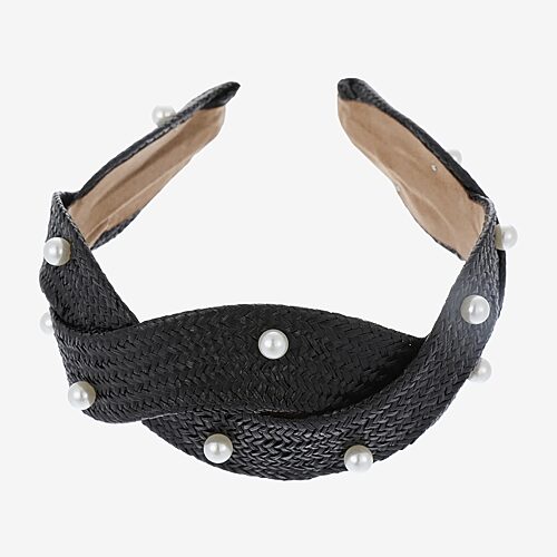 Click here for Bijoux Bar 2-pc. Headband  One Size  Black prices