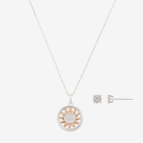 Click here for Footnotes Sunflower Womens Cubic Zirconia 14K Gold... prices