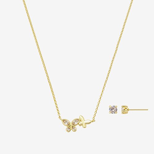 Click here for Footnotes Sister Womens Cubic Zirconia 14K Gold Ov... prices