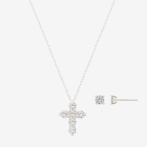 Click here for Footnotes Faith Womens Cubic Zirconia Pure Silver... prices