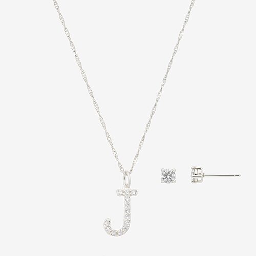 Click here for Sparkle Allure Initial Womens Cubic Zirconia Pure... prices