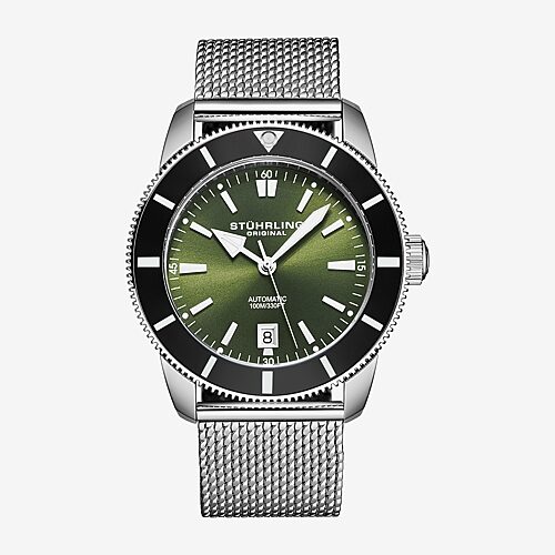 Click here for Stuhrling Mens Marinier 4079 Automatic 42 mm Dive... prices