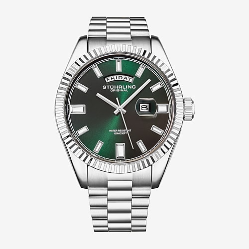 Click here for Stuhrling Statesman 4070 Men s Watch – Stai... prices