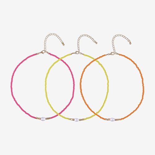 Click here for Arizona Unisex 3-pc. Necklace Set  One Size  Multi... prices
