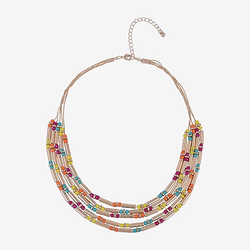 Click here for Mixit Womens 18 Inch Beaded Necklace  One Size  Mu... prices