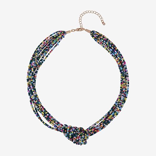 Click here for Mixit Womens 18 Inch Beaded Necklace  One Size  Mu... prices