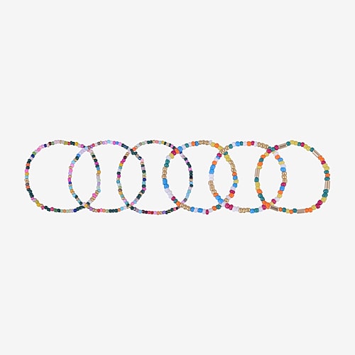 Click here for Mixit Womens 6-pc. Bracelet Set  One Size  Multipl... prices