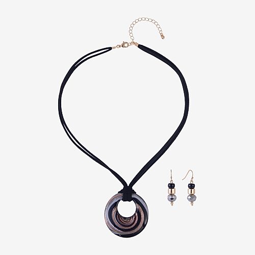 Click here for Mixit Womens Circle 2-pc. Jewelry Set  One Size  B... prices