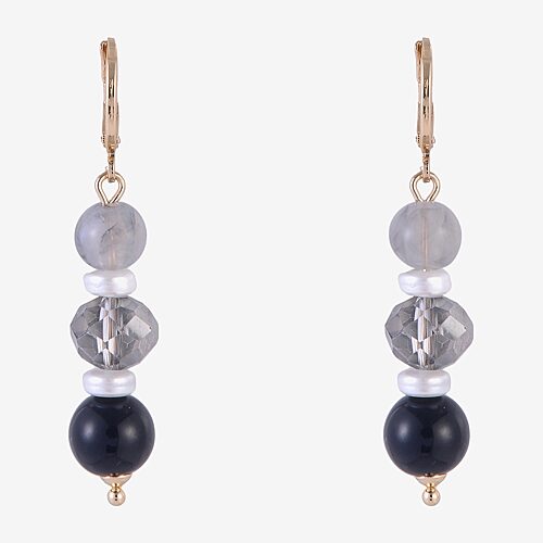 Click here for Mixit Womens Drop Earrings  One Size  Black prices
