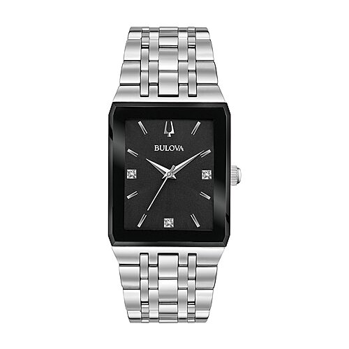 Click here for Bulova 96D145 Mens Quadra Silver Watch prices