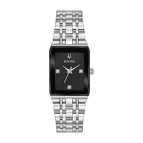 Click here for Bulova Quadra Womens Silver Tone Stainless Steel B... prices