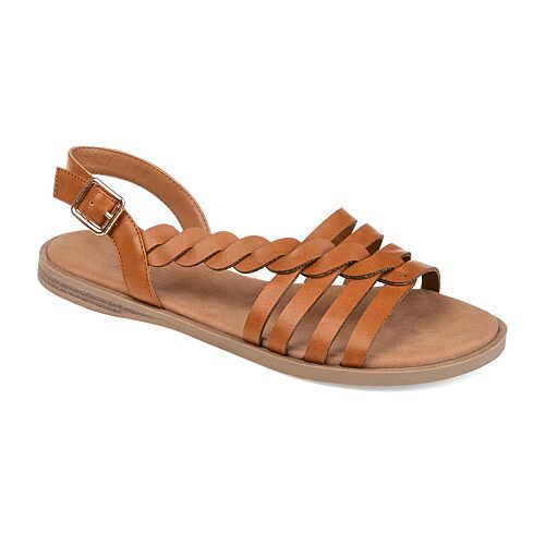Click here for Journee Collection Womens Solay Ankle Strap Flat S... prices