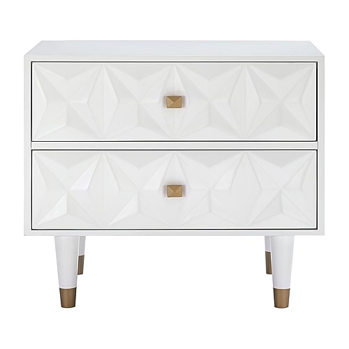 Click here for Imperial Bedroom Collection 2-Drawer Nightstand  O... prices