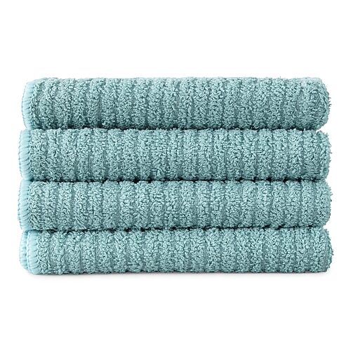 Click here for Cooks Scrubber 4-pc Dish Cloth Set  One Size  Blue prices