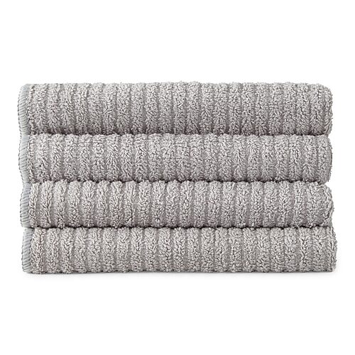 Click here for Cooks Scrubber 4-pc Dish Cloth Set  One Size  Gray prices