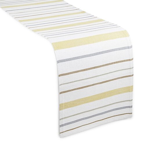 Click here for Linden Street Lakewood Table Runner  One Size  Yel... prices