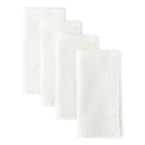 Click here for Linden Street Grayson 4-pc. Napkins  One Size  Whi... prices